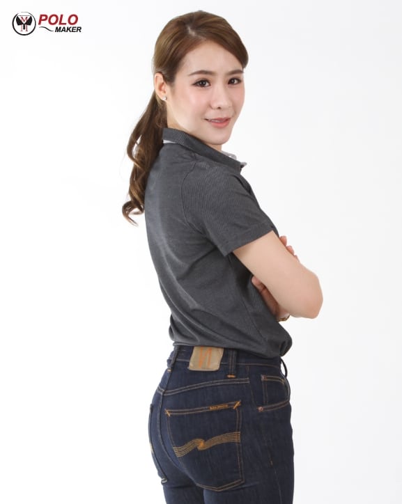 เสื้อโปโล CoolPlus CT001 สีดำ - PMK Polomaker ผู้ผลิตสินค้าสร้างแบรนด์ เสื้อโปโล ยูนิฟอร์ม พร้อม ...