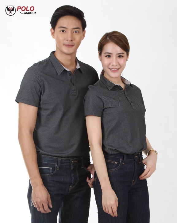 เสื้อโปโล CoolPlus CT001 สีดำ - PMK Polomaker ผู้ผลิตสินค้าสร้างแบรนด์ เสื้อโปโล ยูนิฟอร์ม พร้อม ...
