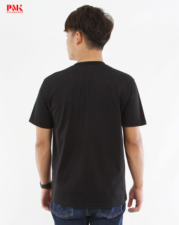 เสื้อยืด D-Transfer เนื้อผ้า Coolplus CP สีดำ