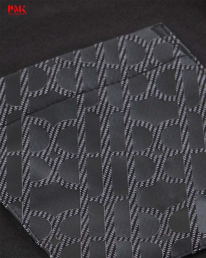 เสื้อยืด D-Transfer เนื้อผ้า Coolplus CP สีดำ